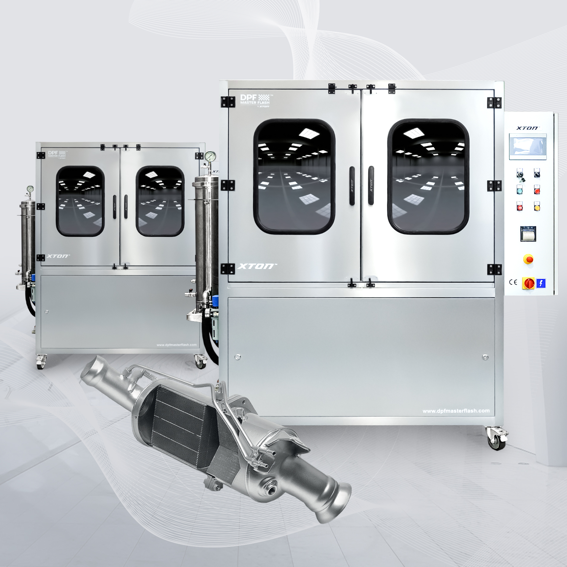 DPF / FAP / DOC / SCR Cleaning Machines – XTON North America